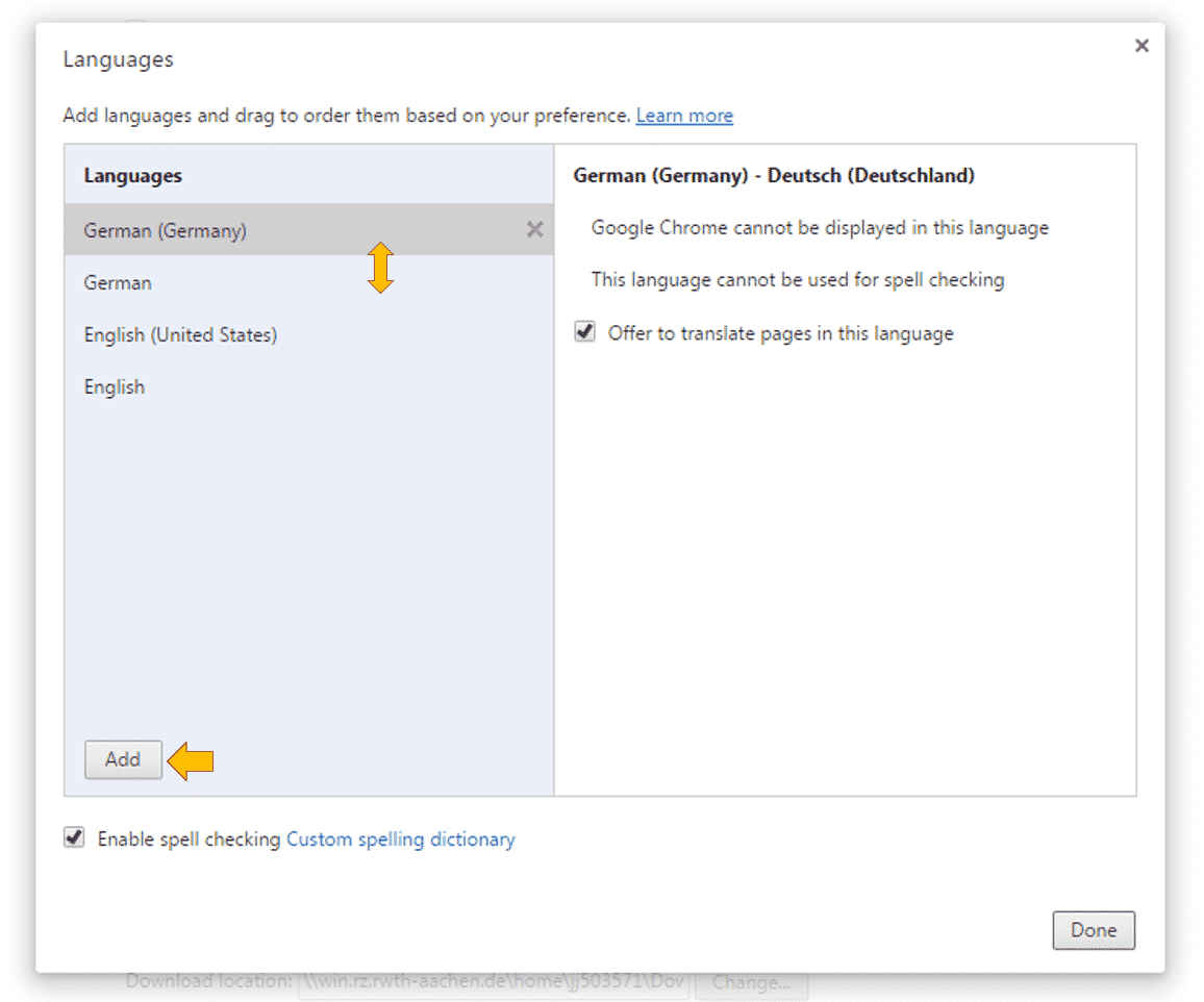 Change Userinterface Language - BiG EVAL