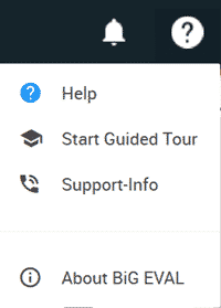 User Interface - BiG EVAL